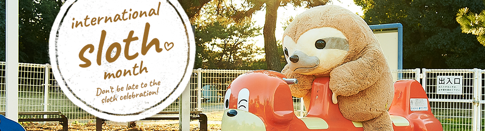 International Sloth Month | Tokyo Otaku Mode (TOM) Shop