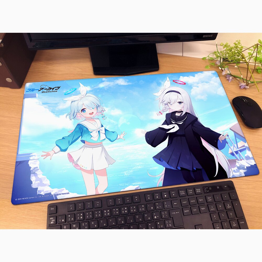 Blue Archive Rubber Mat Arona & Plana: Curtain Damashii - Tokyo Otaku ...