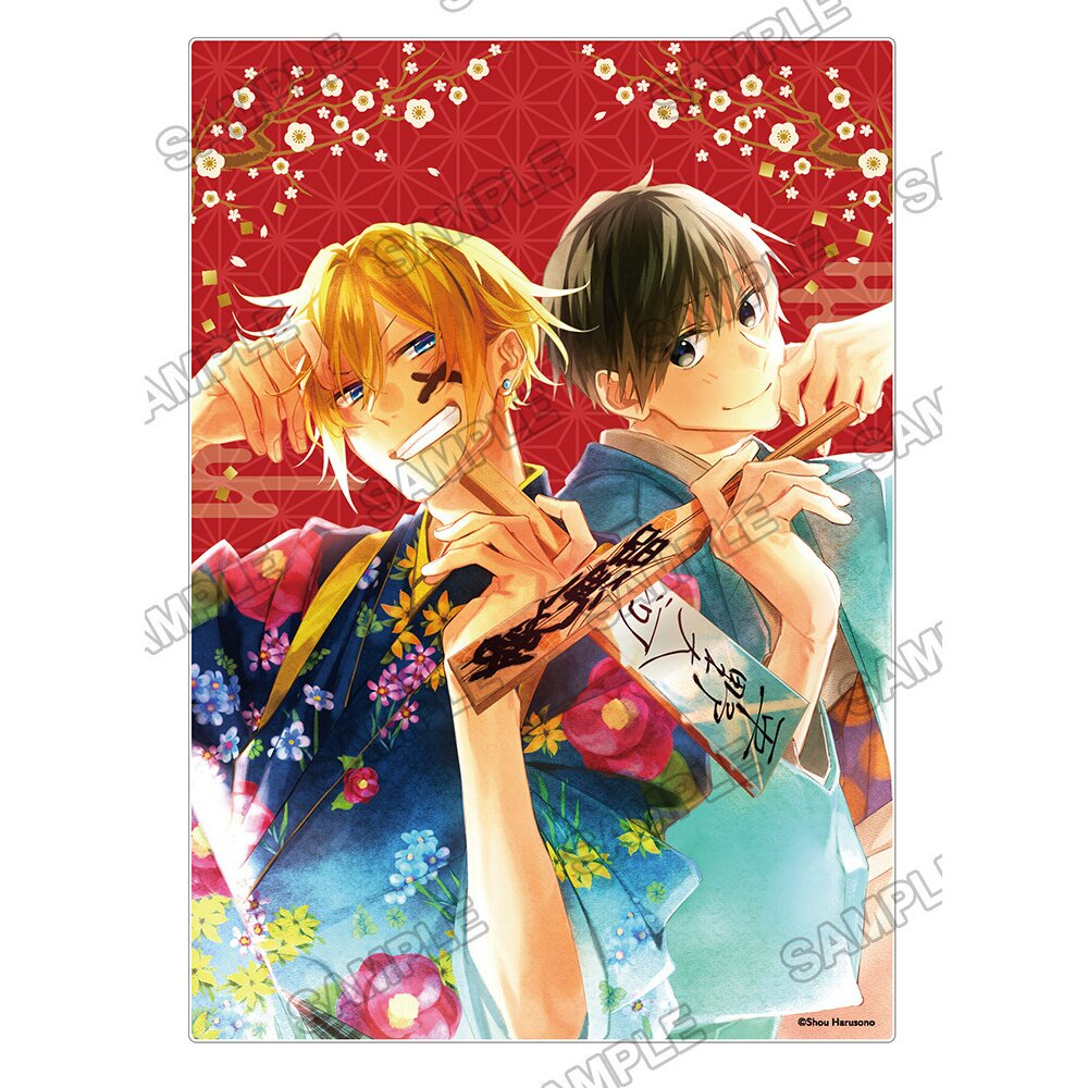 Hirano And Kagiura Acrylic Panel Illustrated By Shou Harusono Kadokawa