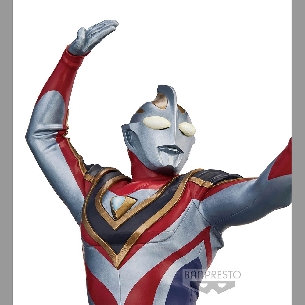 Hero's Brave Statue Ultraman Gaia: Supreme Version Night Color Edition ...
