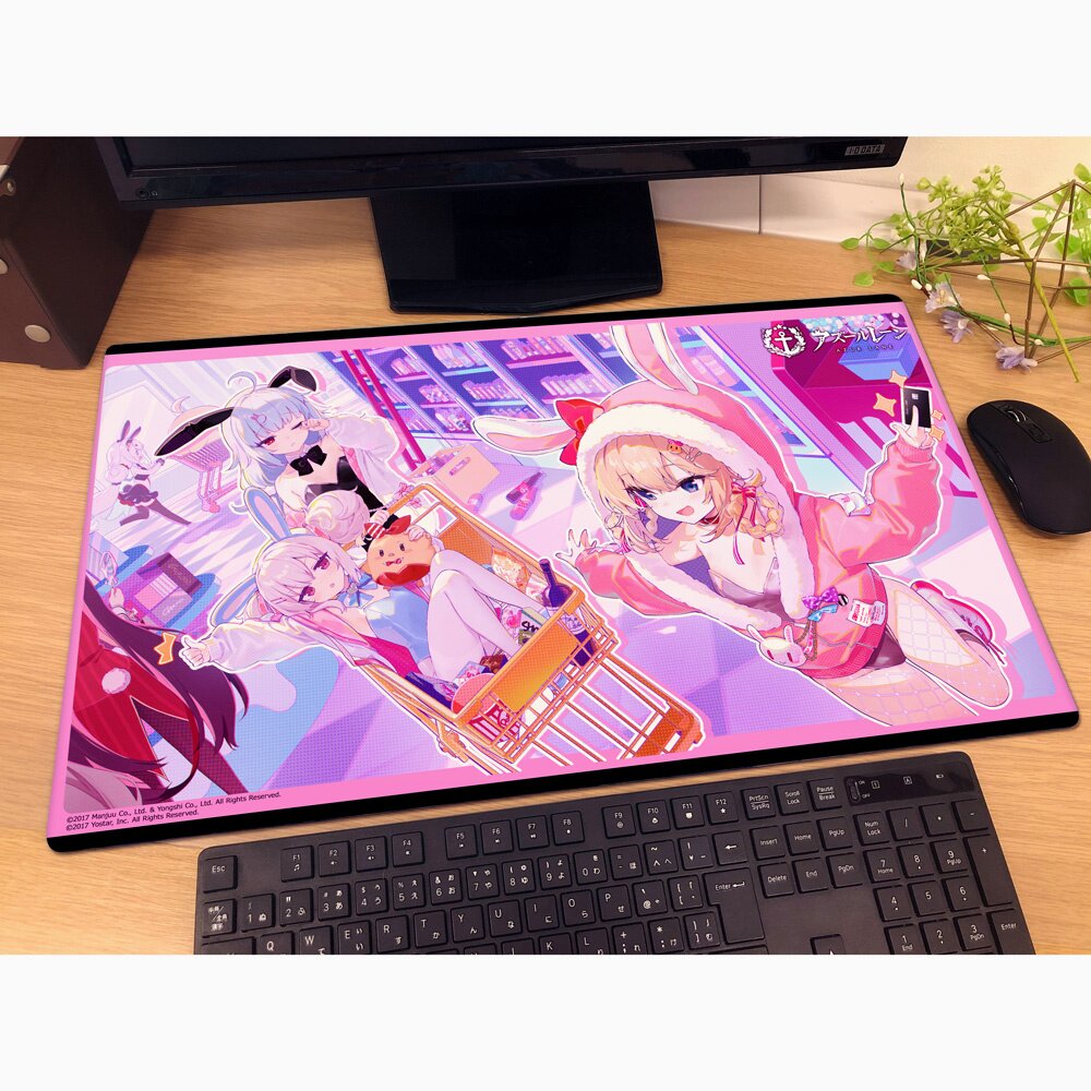 Azur Lane Rubber Mat Stephen Potter & Nicholas & Laffey - Tokyo Otaku ...