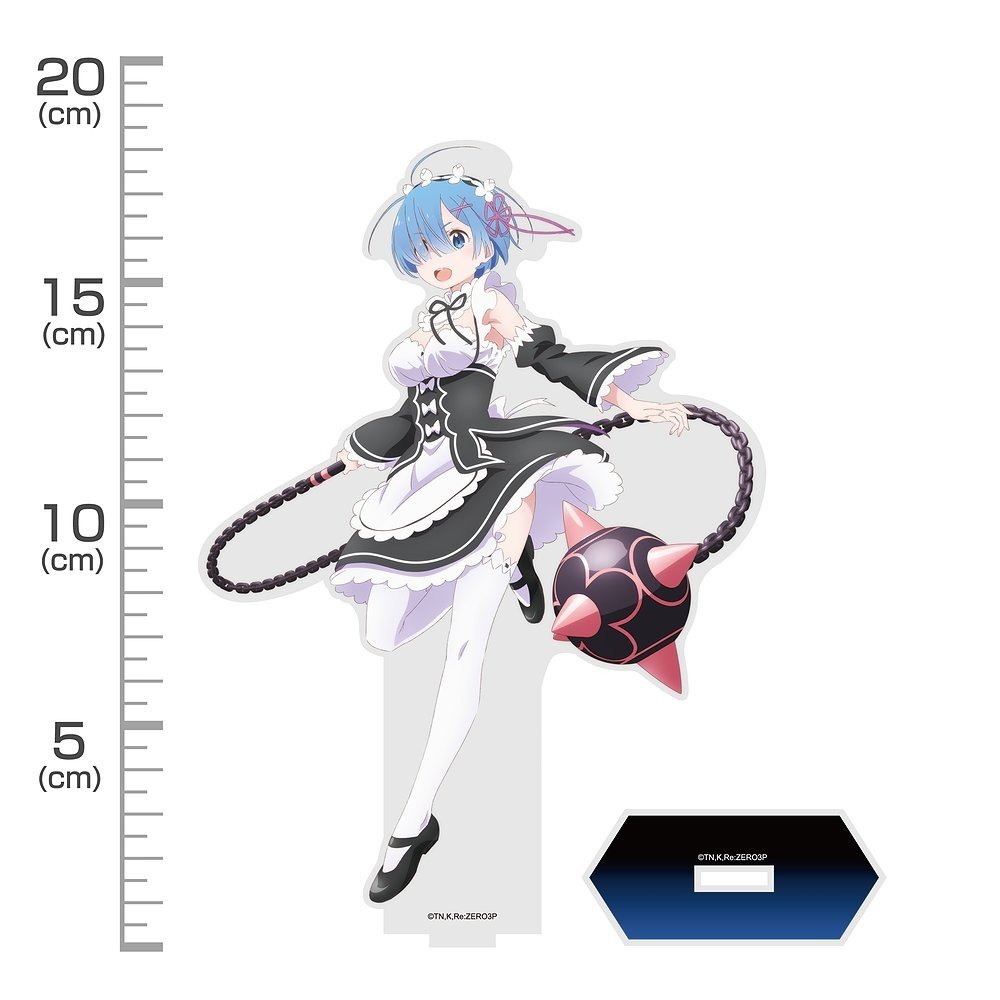 Re:Zero -Starting Life in Another World- Large Acrylic Stand Rem and ...