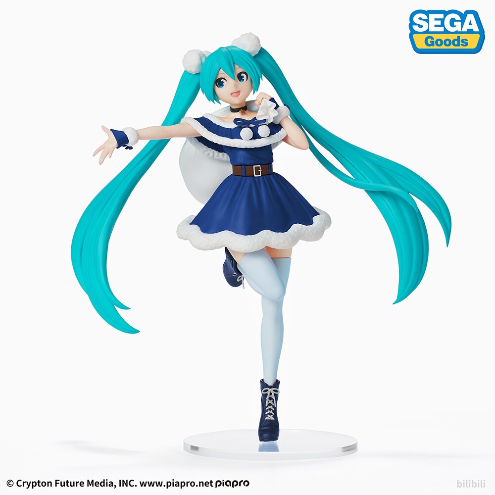 Hatsune Miku: Christmas 2020 Blue Ver. Super Premium Figure - Tokyo ...