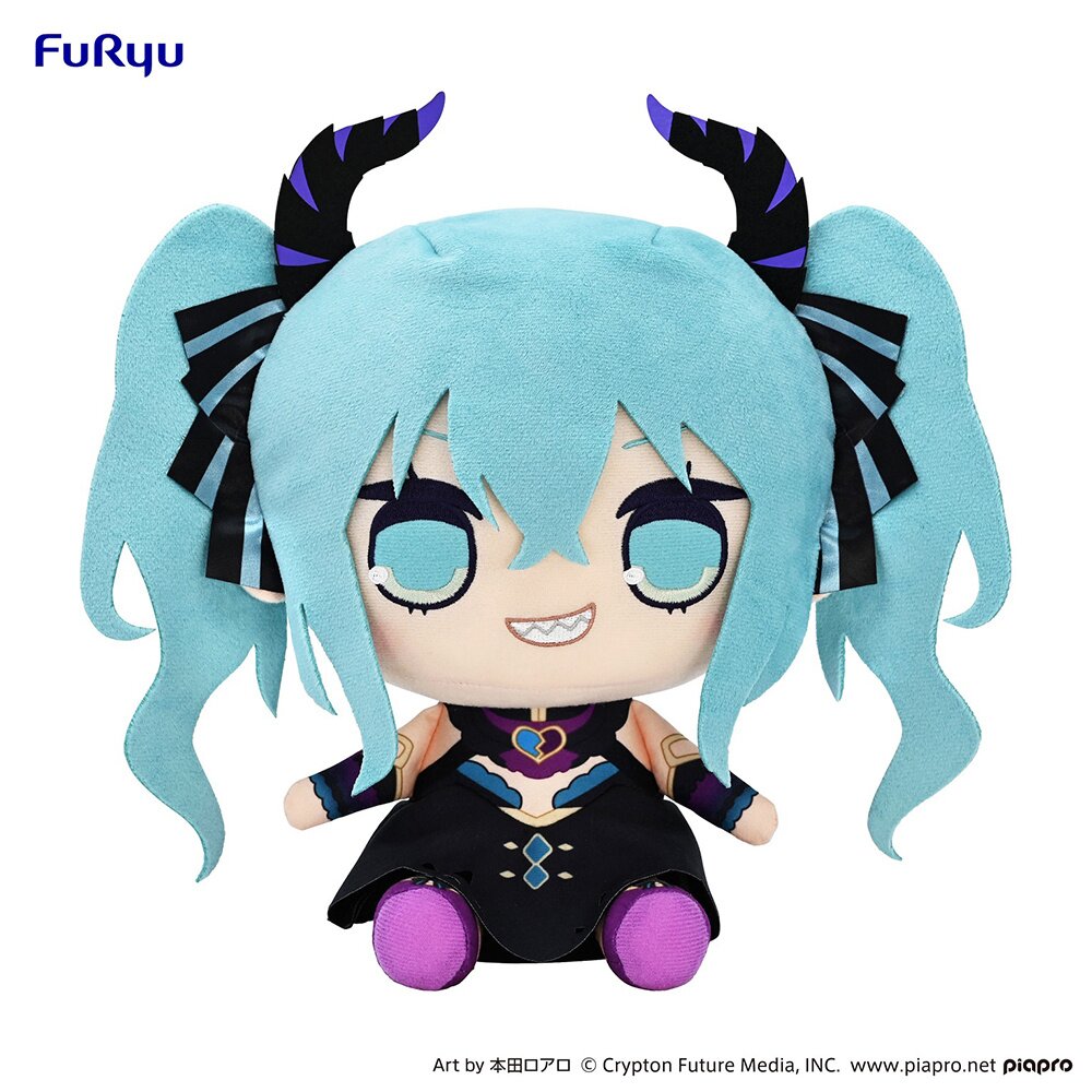 Hatsune Miku: Villain Ver. Kyurumaru Big Plush Toy: Furyu - Tokyo Otaku ...