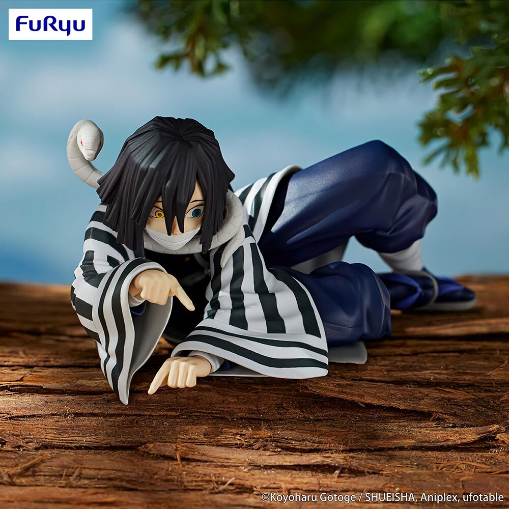 Demon Slayer: Kimetsu no Yaiba Obanai Iguro Noodle Stopper Figure ...