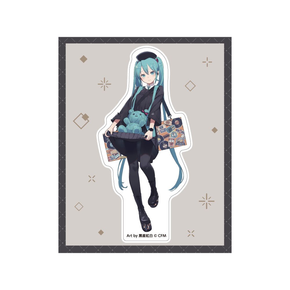 Hatsune Miku x SOLWA Bit Big Tin Badge & Sticker Set - Tokyo Otaku Mode ...