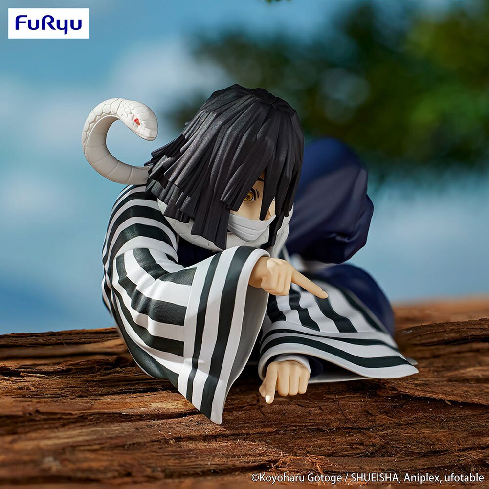 Demon Slayer: Kimetsu no Yaiba Obanai Iguro Noodle Stopper Figure ...