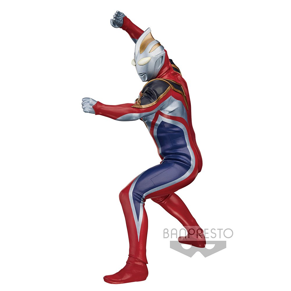 Hero's Brave Statue Ultraman Gaia: Supreme Version Night Color Edition ...
