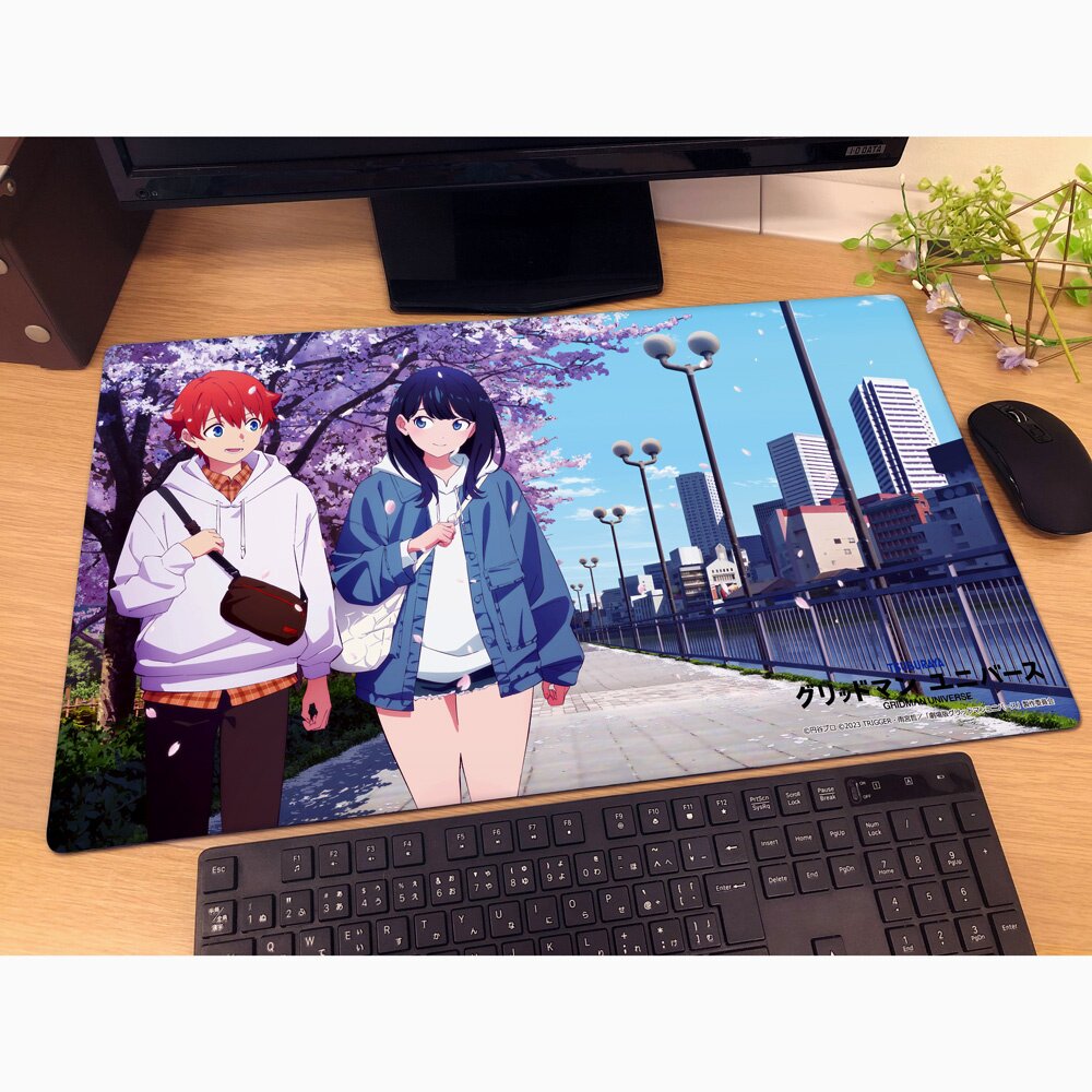 Gridman Universe Rubber Playmat Yuta & Rikka: Sakura Date Ver. - Tokyo ...