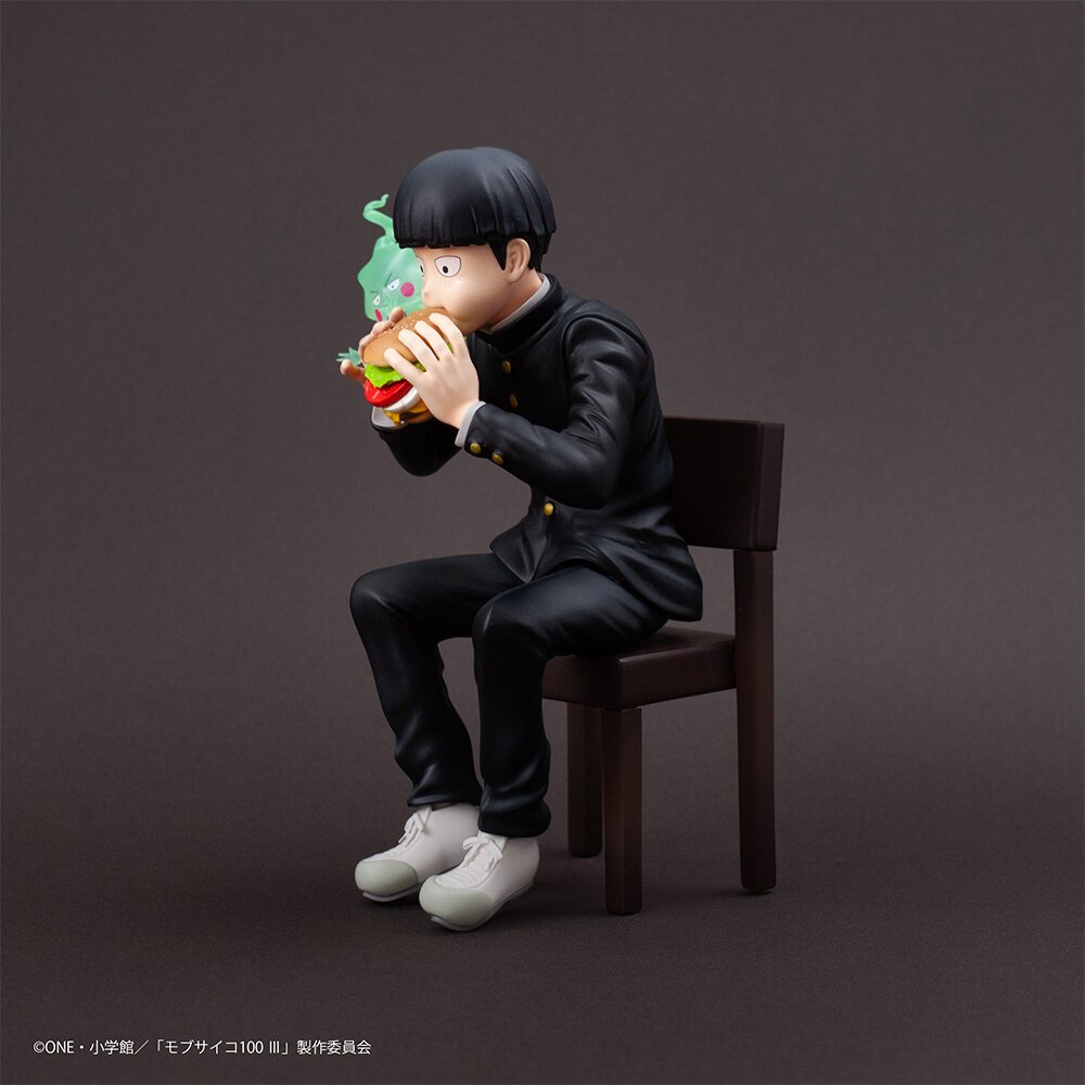 Mob Psycho 100 III x Bunbougu Cafe 2022 Figure Shigeo Kageyama & Ekubo ...