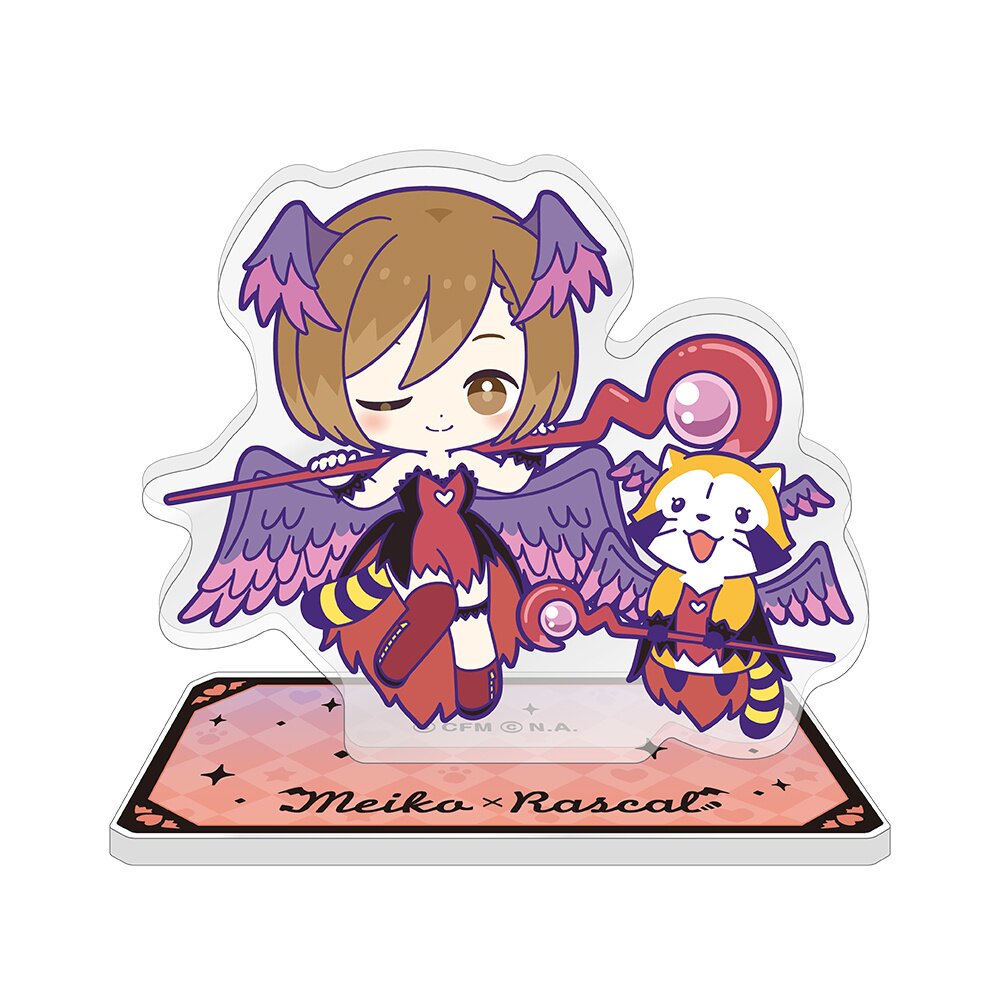 Hatsune Miku x Rascal the Raccoon 2023 Acrylic Stand Collection Box Set ...