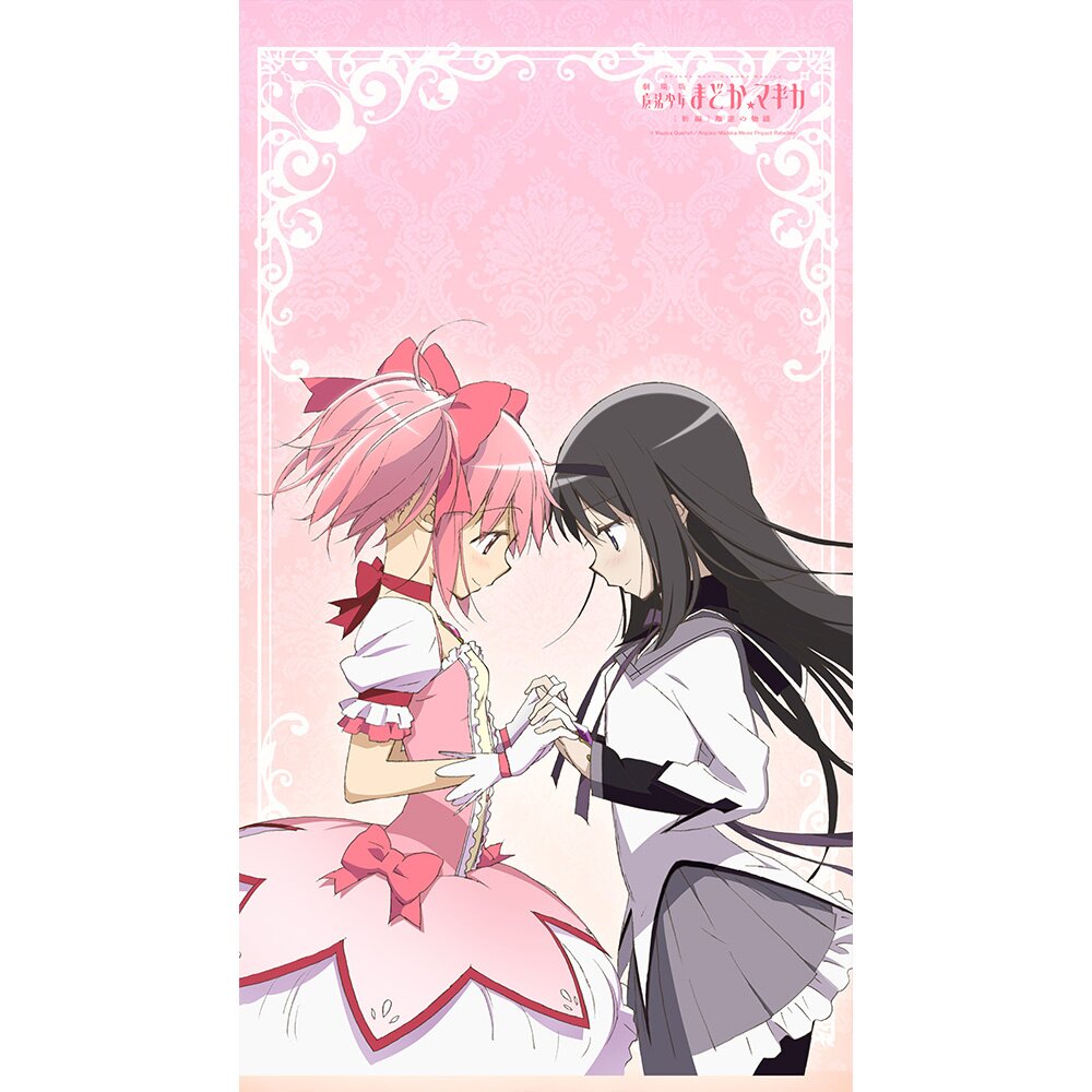 Puella Magi Madoka Magica the Movie: Rebellion Noren Madoka & Homura ...