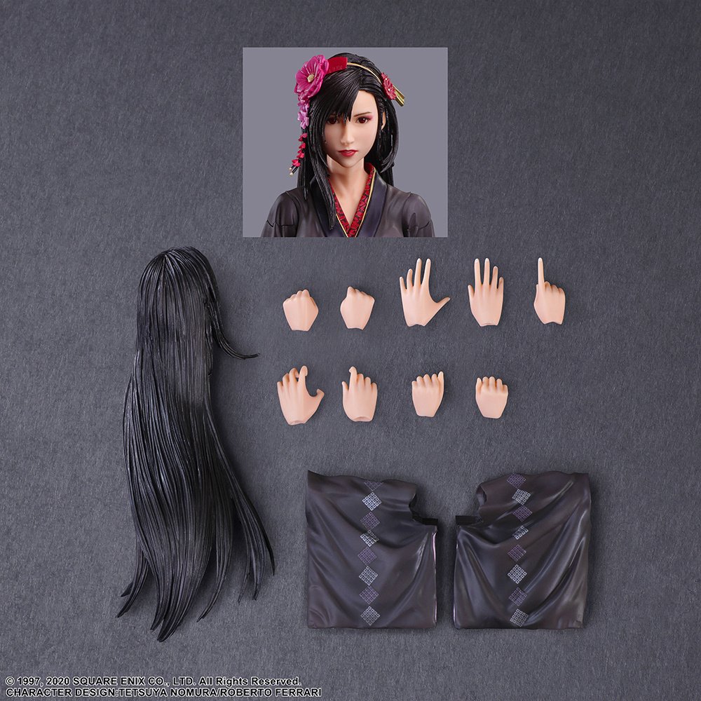 Play Arts Kai Final Fantasy VII Remake Tifa Lockhart: Exotic Dress Ver ...