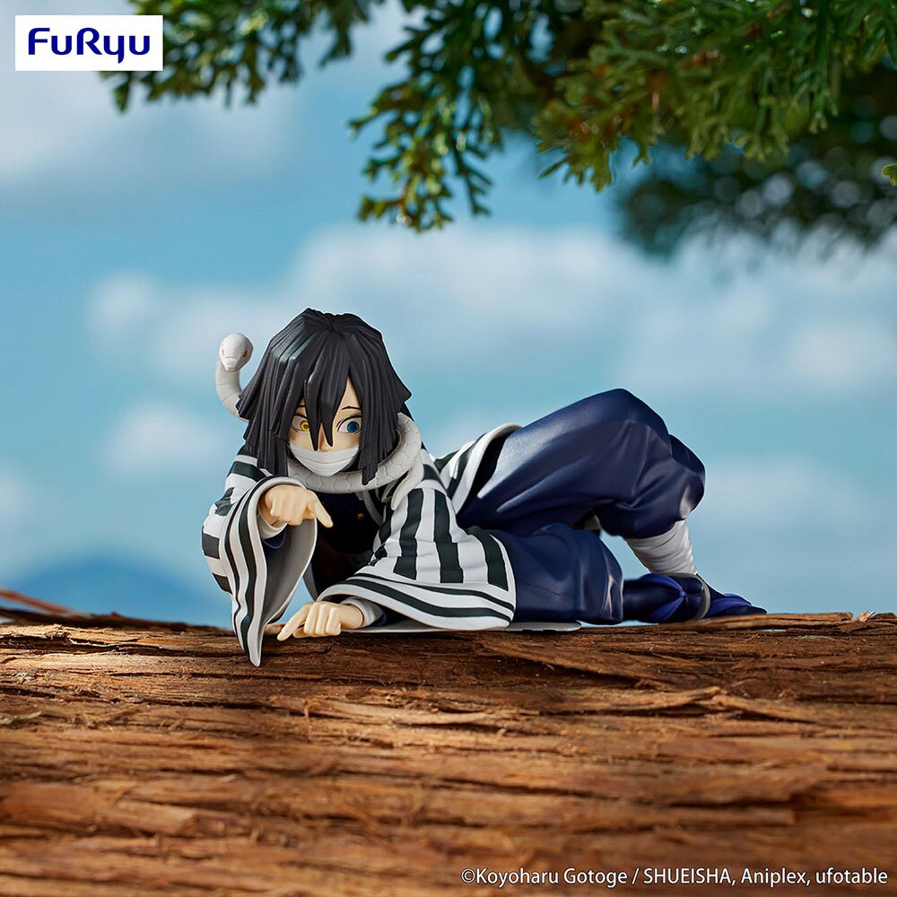 Demon Slayer: Kimetsu no Yaiba Obanai Iguro Noodle Stopper Figure ...