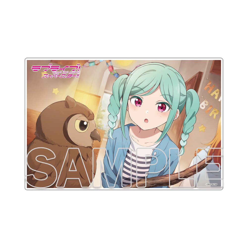 Love Live! Superstar!! Mini Acrylic Plate Liella! Tomari [9] - Tokyo ...