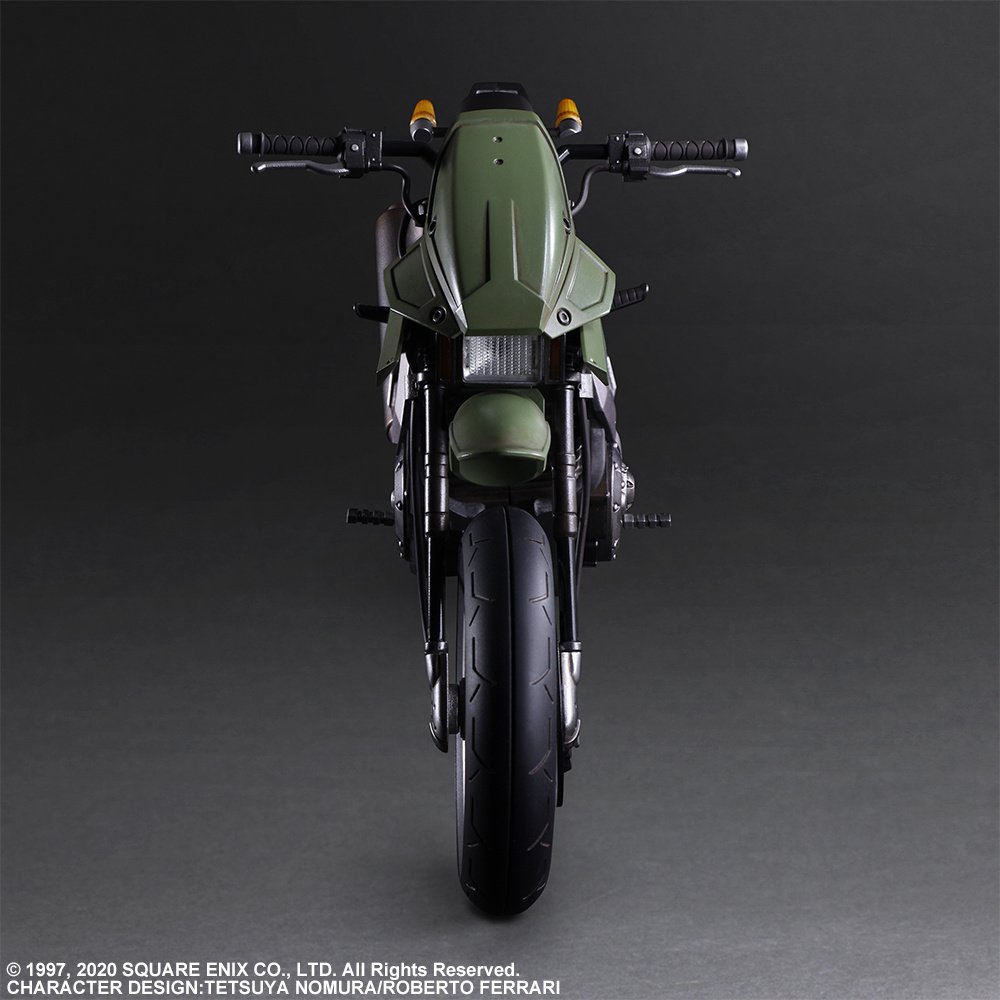 Play Arts Kai Final Fantasy VII Remake Jessie & Motorcycle Set: SQUARE ...