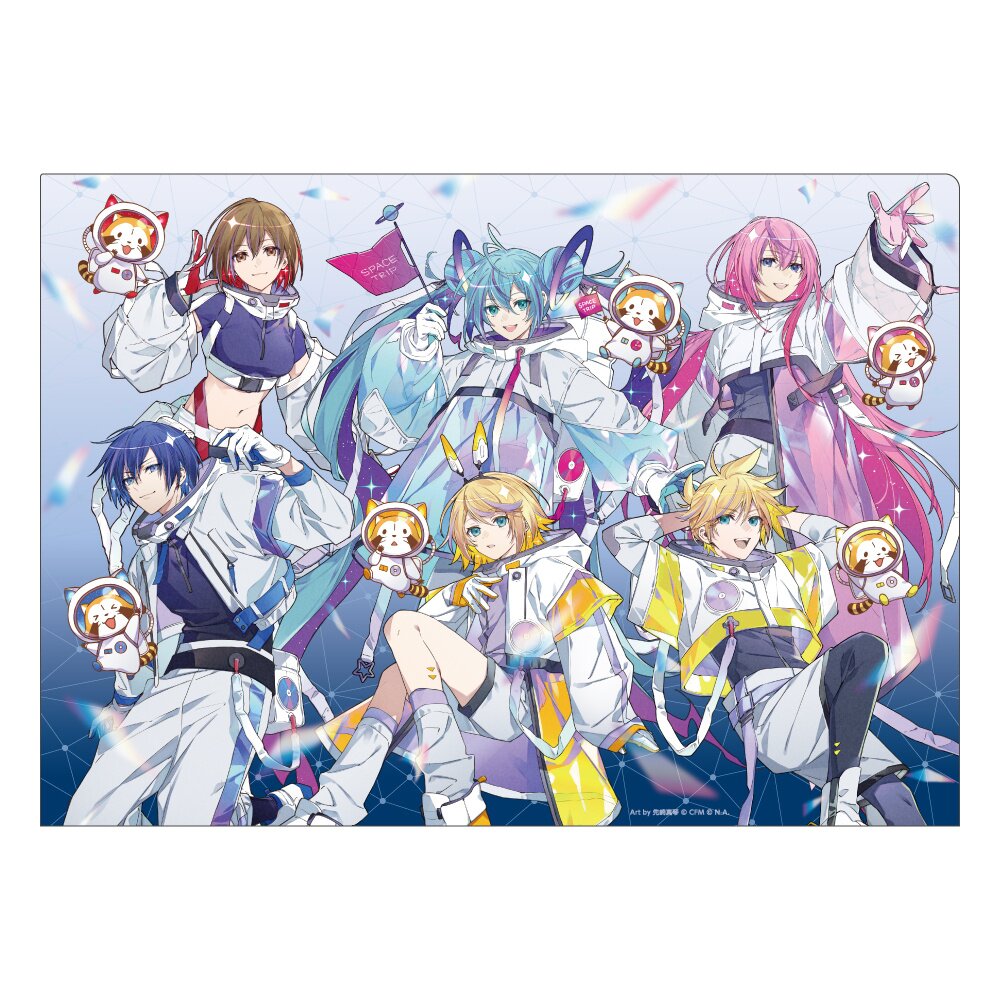 Hatsune Miku x Rascal the Raccoon 2024 A4 Clear File - Tokyo Otaku Mode ...