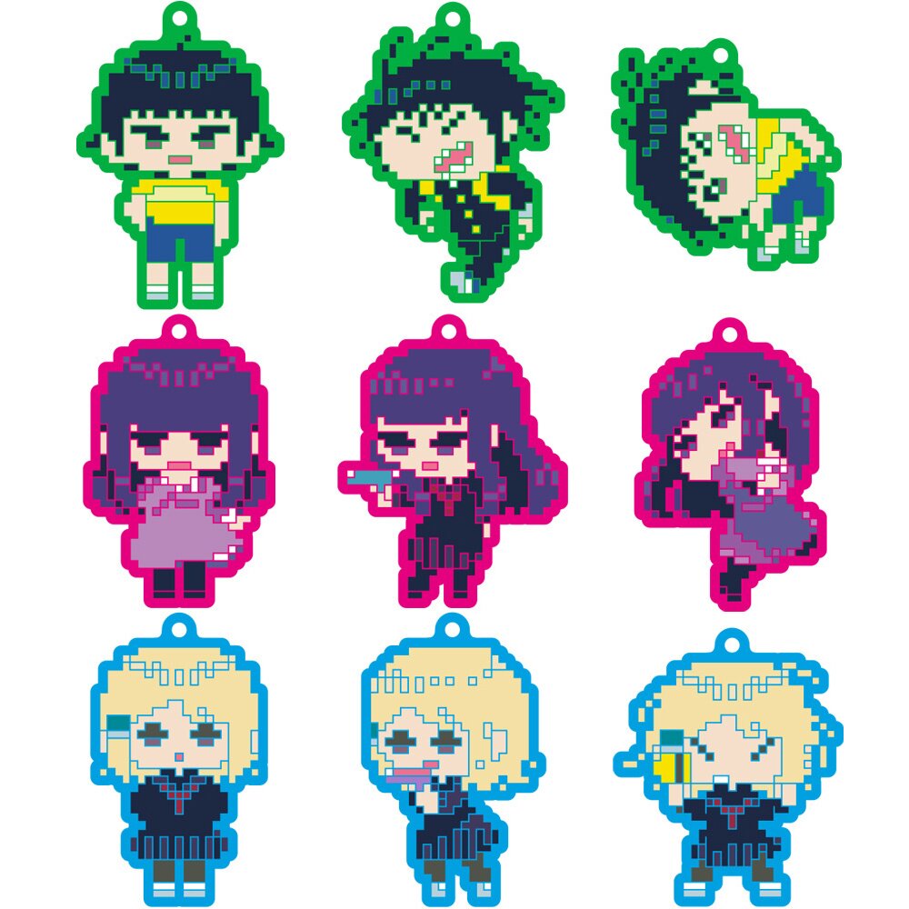 High Score Girl Collectible Rubber Straps: 8-Bit Ver. Box Set - Tokyo ...