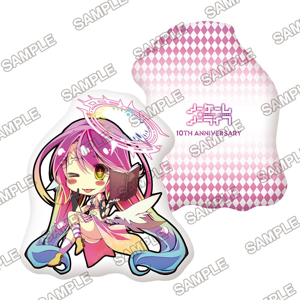 No Game No Life 10th Anniversary Die-cut Cushion Collection - Tokyo ...