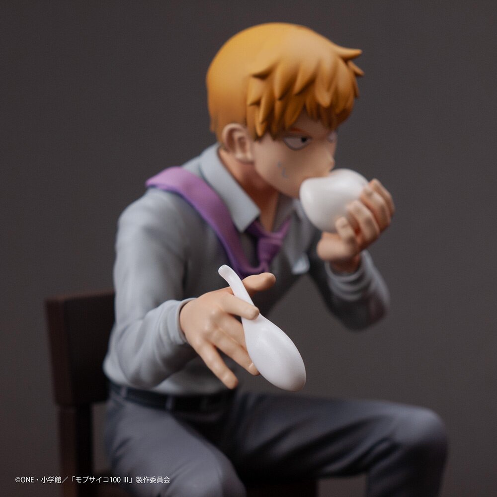 Mob Psycho 100 III x Bunbougu Cafe 2022 Figure Arataka Reigen - Tokyo ...