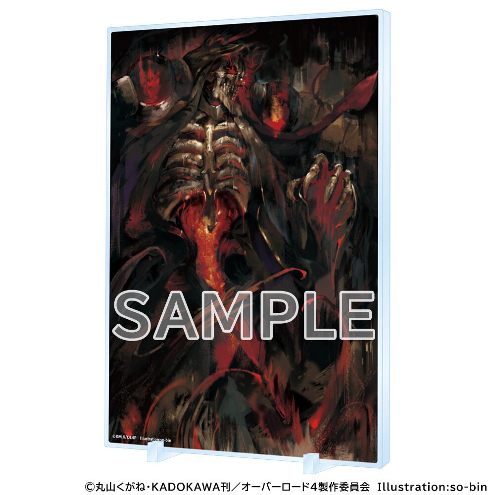 Overlord IV Acrylic Panel Collection: KADOKAWA 100% OFF - Tokyo Otaku ...
