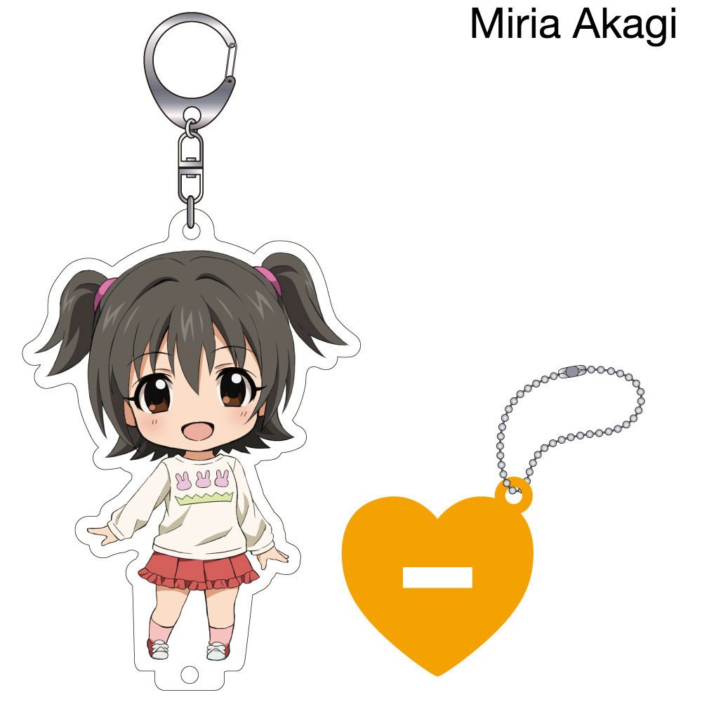 Nendoroid Plus Idolmster Cinderella Girls Keychains W Acrylic Stands 4276