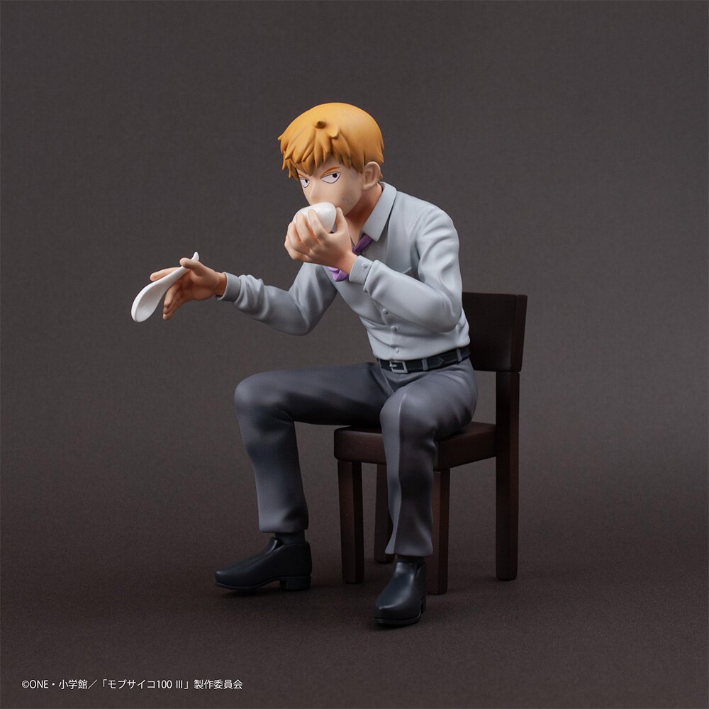 Mob Psycho 100 III x Bunbougu Cafe 2022 Figure Arataka Reigen - Tokyo ...