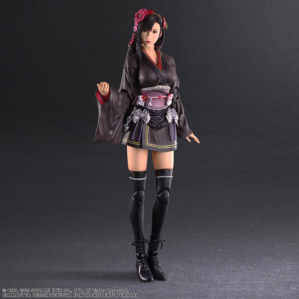Play Arts Kai Final Fantasy VII Remake Tifa Lockhart: Exotic Dress Ver ...