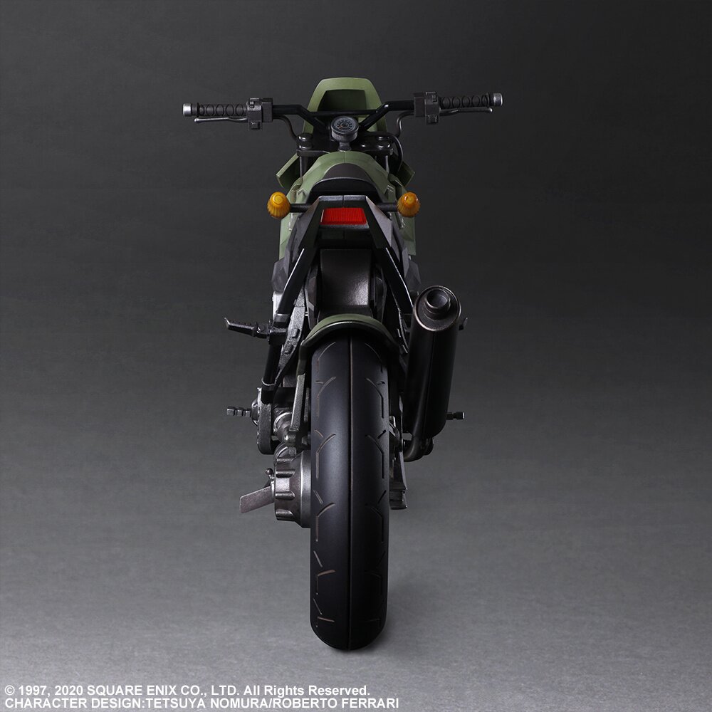 Play Arts Kai Final Fantasy VII Remake Jessie & Motorcycle Set: SQUARE ...