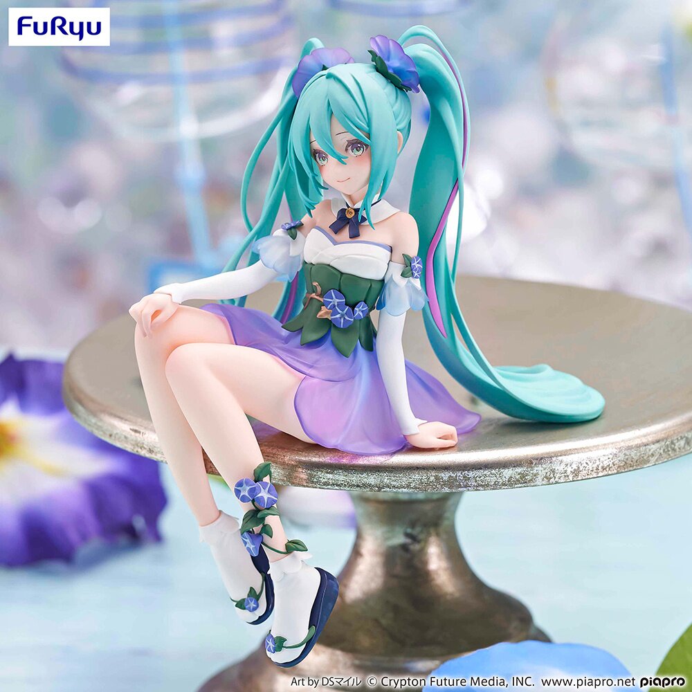 Hatsune Miku: Flower Fairy Morning Glory Ver. Noodle Stopper Figure ...
