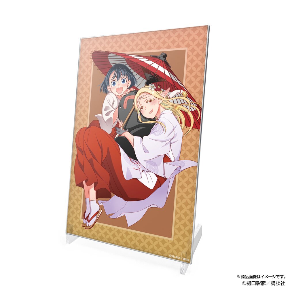 Otaku Elf Manga Edition Elda & Koito Acrylic Art Stand Oilpaper ...