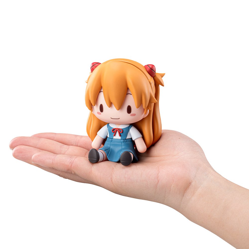 Rebuild of Evangelion Fuwapuchi Chibi Figure Asuka Shikinami Langley ...