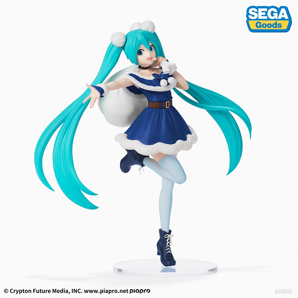 Hatsune Miku: Christmas 2020 Blue Ver. Super Premium Figure - Tokyo ...