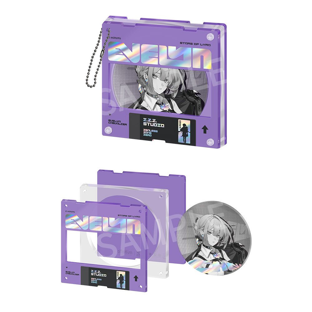 Zenless Zone Zero Evelyn 1/7 Scale Figure w/ Bonus: Acrylic Key Chain ...