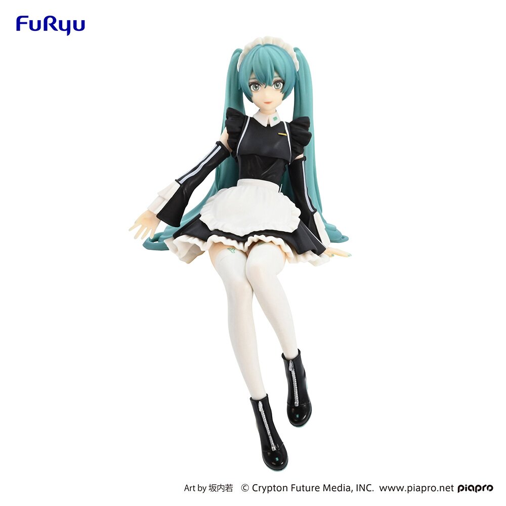 Hatsune Miku Sporty Maid Ver Noodle Stopper Figure Furyu Tokyo Otaku Mode Tom