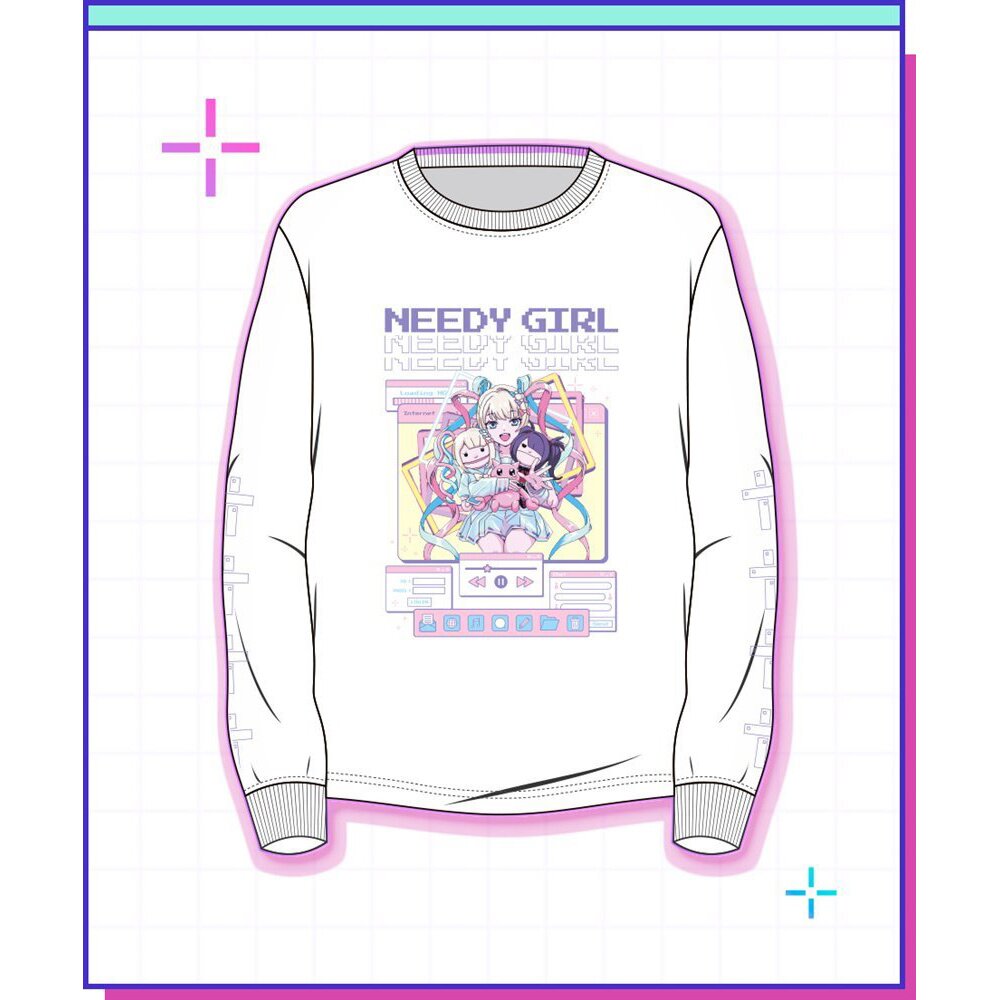 Needy Streamer Overload Puppet OMGkawaiiAngel Long Sleeve T-Shirt ...