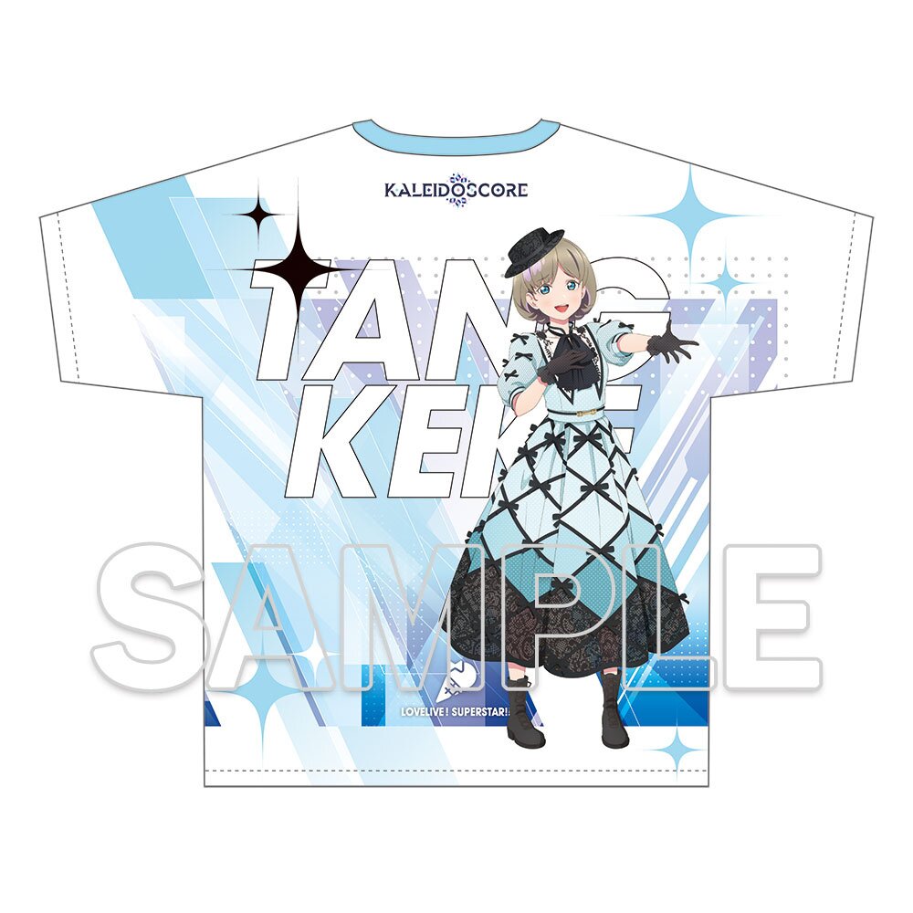 Love Live! Superstar!! Full Graphic T-shirt Music-Talk-Teamwork! Prime ...