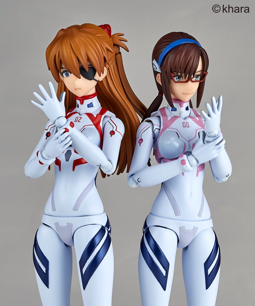 Revoltech Asuka Shikinami Langley Pressure-Resistant Prototype Plug Suit for Deep Dive Ver ...