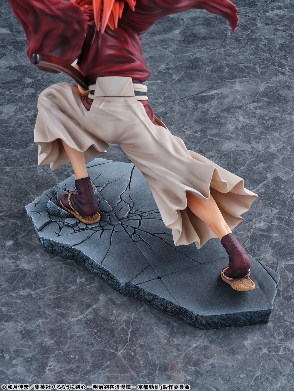 Rurouni Kenshin: Kyoto Disturbance Kenshin Himura: Amakakeru Ryu no Hirameki Ver. 1/6 Scale ...