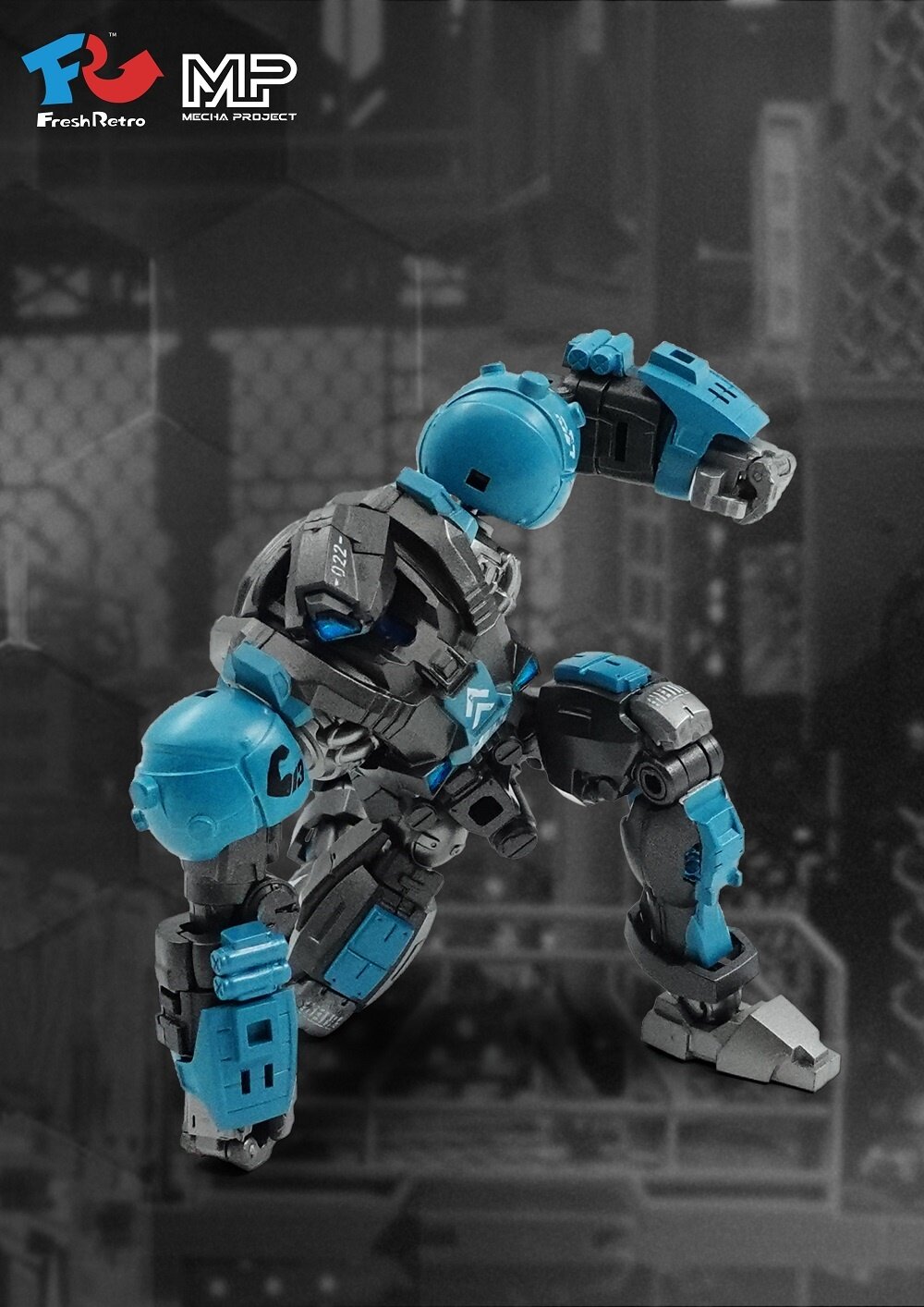 Mecha Project MP-02 Generic Type Battle Droid: Heavy-Armed Model 1/18 ...