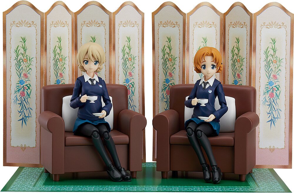figma [Girls und Panzer] Darjeeling & Orange Pekoe Set: MAX FACTORY ...