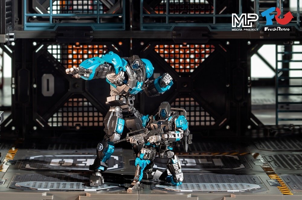 Mecha Project MP-01 Generic Type Battle Droid 1/18 Scale Action Figure ...