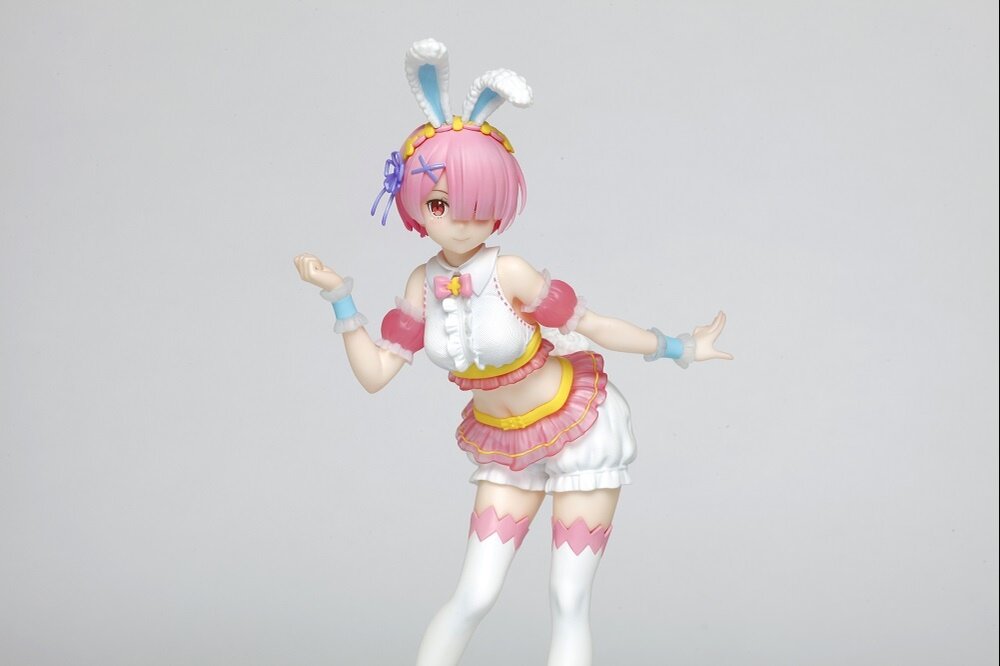 Precious Figure Re:Zero -Starting Life in Another World- Ram: Happy ...