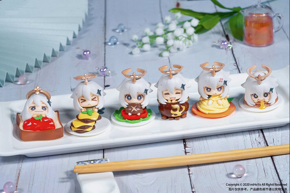 Genshin Impact Paimon is NOT EMERGENCY FOOD! Paimon Mascot Figure ...