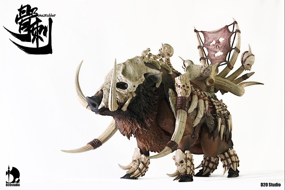 Battle Boar Bonestabber (Brown) 1/12 Scale Action Figure - Tokyo Otaku ...