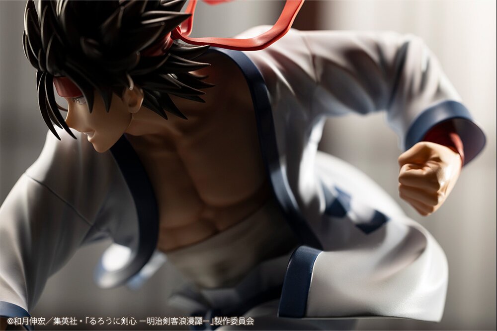 ArtFX J Rurouni Kenshin: Meiji Swordsman Romantic Story Sanosuke Sagara ...