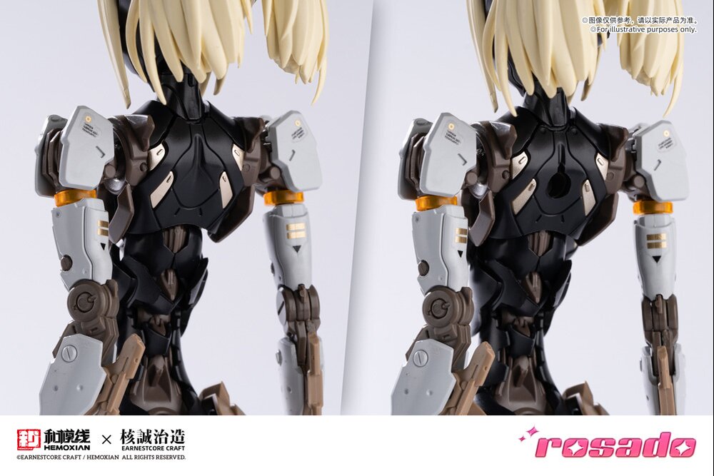 Rosado Project RS-03 Starflower Lily MK3 1/10 Scale Plastic Model Kit ...