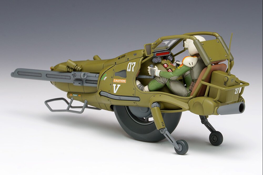 The Venus Wars KM-013 Hound w/ Hiro 1/20 Scale Plastic Model Kit (Re ...