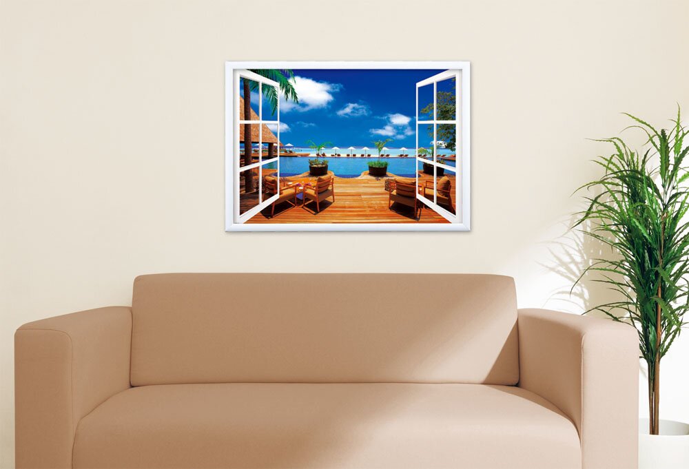 Tropical Ocean View Jigsaw Puzzle - Tokyo Otaku Mode (TOM)