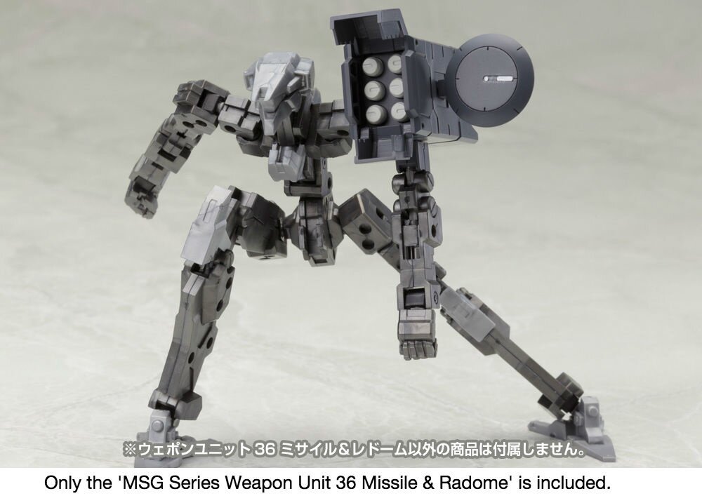 MSG Series Weapon Unit 36: Missiles & Radome - Tokyo Otaku Mode (TOM)